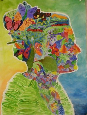 Collage head - Art Explorers