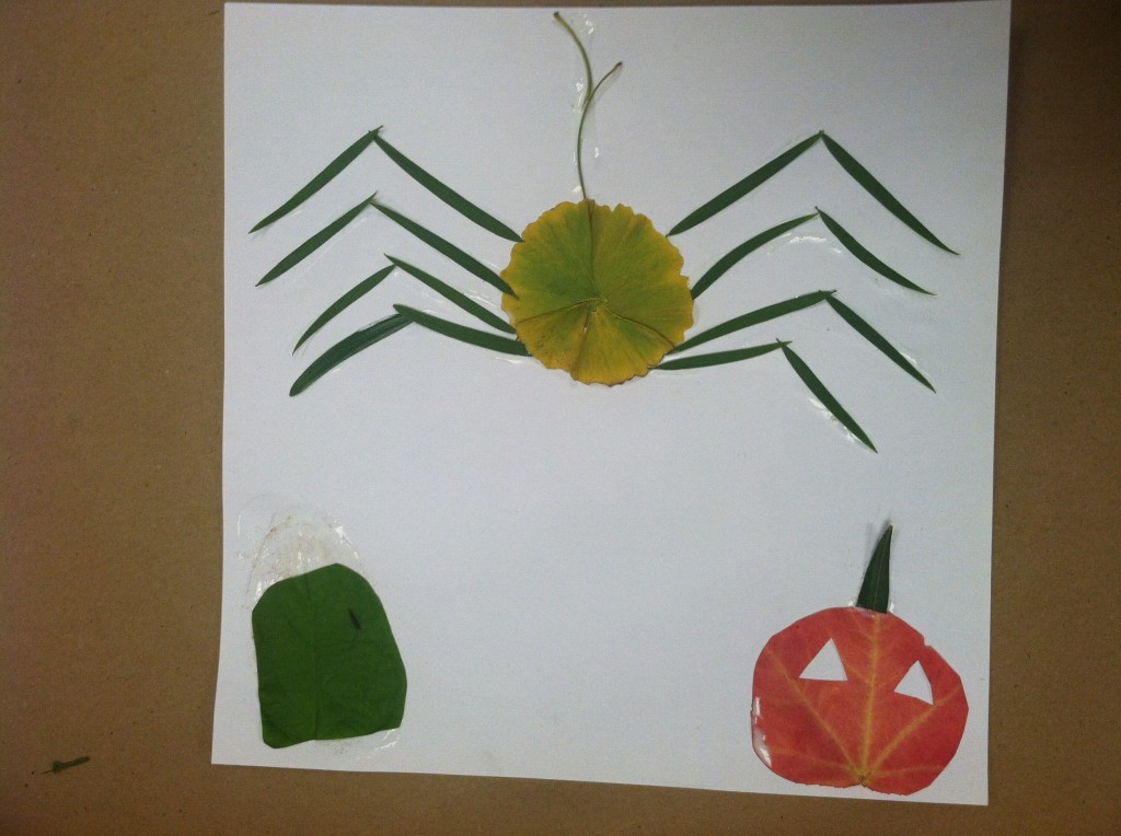 Spider Leaf Art - Art Explorers